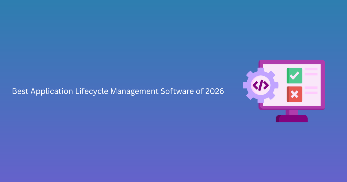 Best Application Lifecycle Management Software of 2026